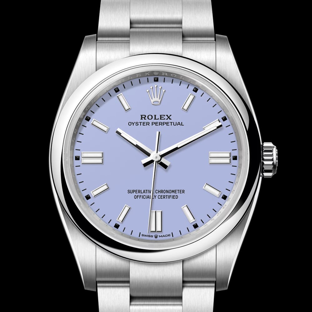 Rolex Oyster Perpetual 36 Lavender Dial 2025