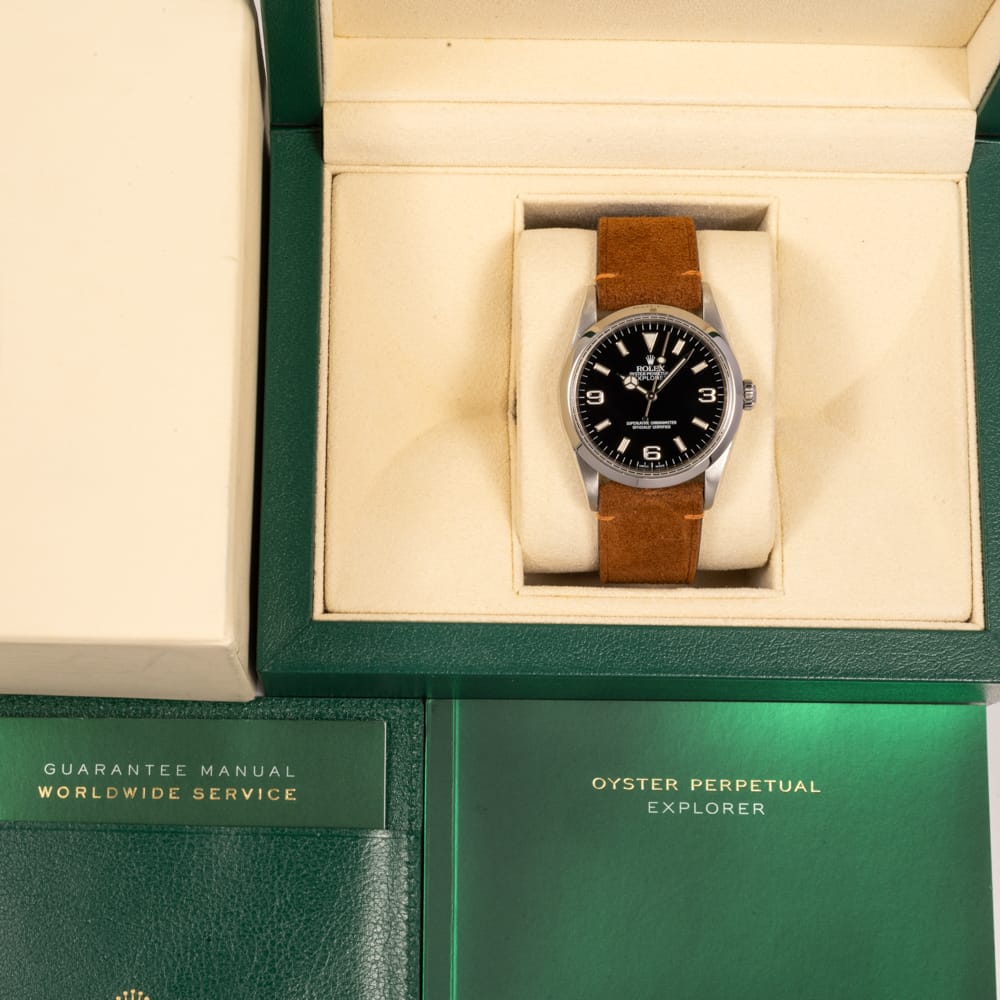 Rolex Explorer 36 on Leather Strap 2005